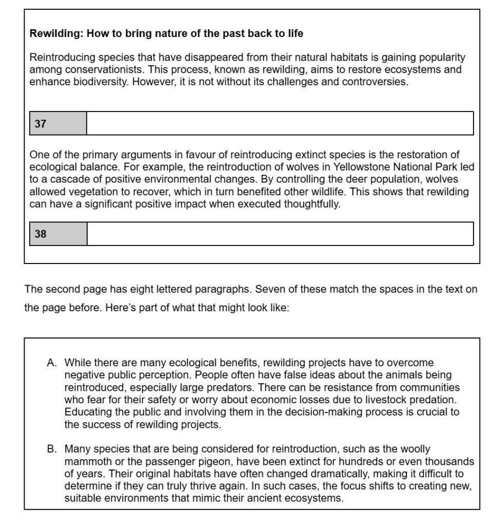 Passing Cambridge C2 Proficiency Reading and Use of English Part 6 ...