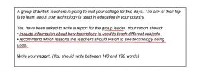 How To Write a Report: Cambridge B2 First | Oxford House Barcelona